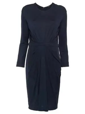 Gucci 2000s Draped Dress - Blue
