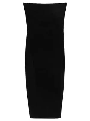 NORMA KAMALI Strapless Midi Dress