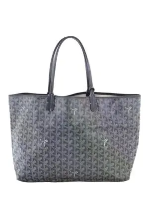 Goyard Saint Louis Coated Canvas PM Tote Bag Grey