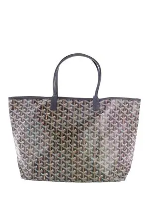 Goyard Saint Louis Coated Canvas PM Tote Bag Black