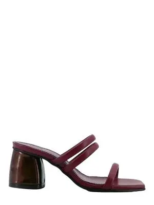 ALOHAS Indiana Heeled Sandals - Red