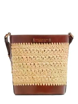 THE BRIDGE Raffia Bucket Bag - Neutrals