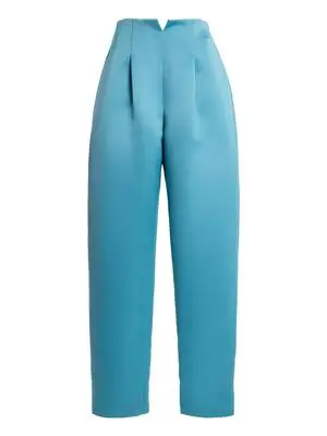 Ulla Johnson Edlyn Wide-Leg Satin Pants Blue