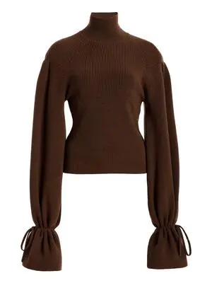 Ulla Johnson Knitted Wool Pullover - Brown