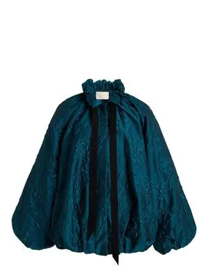 Ulla Johnson Roux Ruffled Jacket - Blue