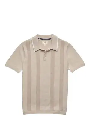 SURFSIDE SUPPLY CO. Nate Sweater Polo - Silver Grey