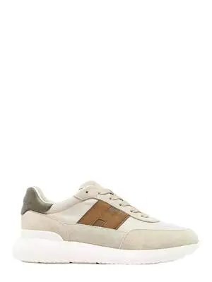 Hogan H Appliqué Sneakers - Neutrals