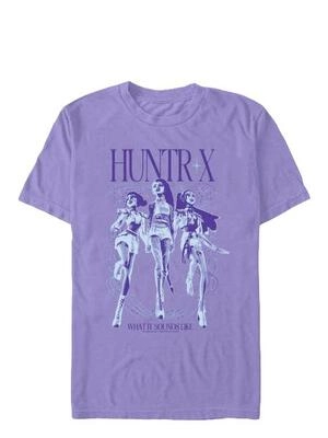 KPOP DEMON HUNTERS What It Sound Like T Shirt - Violet
