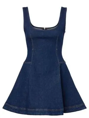 Simkhai Denim Mini Dress - Blue