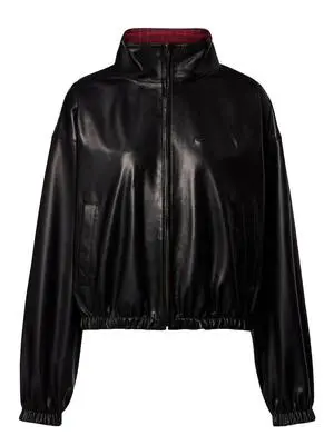 Balenciaga Reversible Leather Jacket - Black