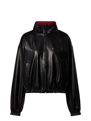 Balenciaga Reversible Leather Jacket - Black