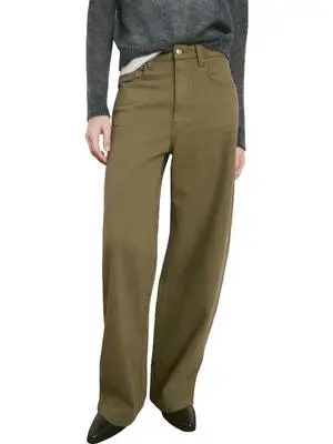 MANGO Mid-Rise Balloon Jeans