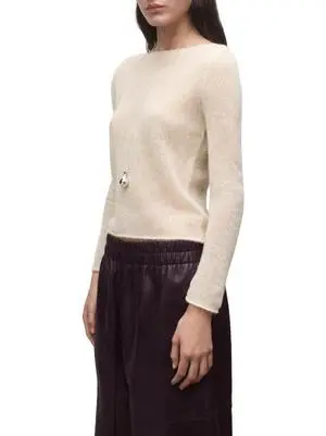 MANGO Semisheer Alpaca Blend Sweater