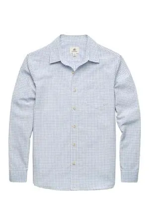 SURFSIDE SUPPLY CO. Brian Seersucker Shirt - Blue