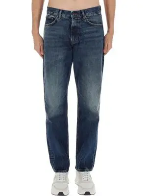 Hugo Straight Fit Denim Jeans - Blue