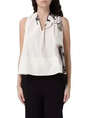 Liviana Conti Printed Sleeveless Top - Multicolor