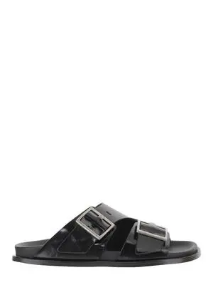 ALOHAS Heeled Sandals With Buckle Detailing - Black