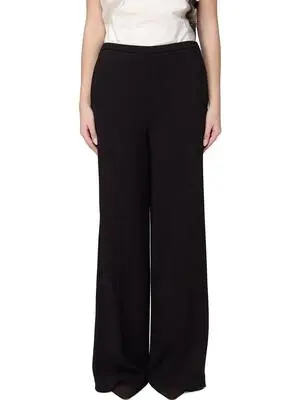 Liviana Conti Nolan Palazzo Trousers In Viscose Blend - Brown