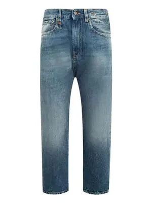 R13 Tailored Drop Jean - Blue