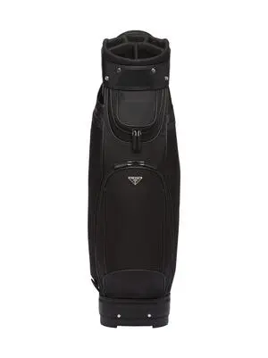 Prada Re-nylon And Saffiano Golf Bag - Black