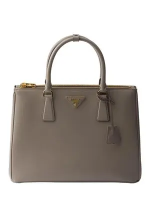 Prada Galleria Large Saffiano Leather Tote - Grey