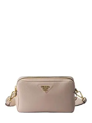 Prada Leather Shoulder Bag - Pink