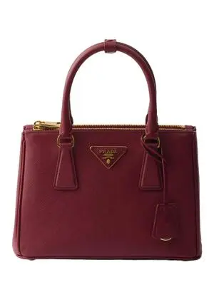Prada Galleria Small Saffiano Leather Bag Red