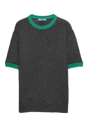 Prada Cashmere Crew-neck Sweater - Grey