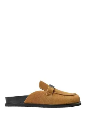 Tory Burch Leelee Buckle Mules - Neutrals