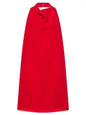 Valentino Garavani Halter-neck Silk-crepe Mini Dress - Paris