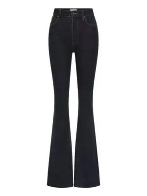 Rebecca Vallance Gisele Flared Trousers - Blue