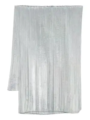 Issey Miyake Pleated Poncho Grey