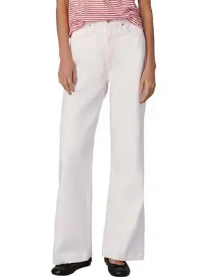 Joe's Jeans The Harlowe High Waist Wide Leg Jeans - Milk
