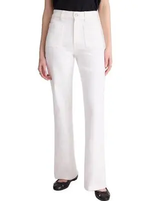 Madewell Emmy Wide-leg Jeans - Tile White