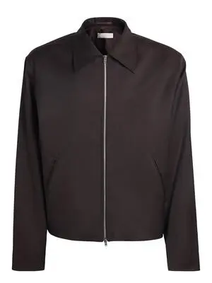 Our Legacy Virgin Wool Zip-up Jacket - Green