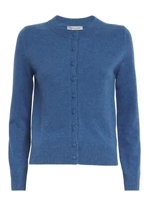 Veronica Beard Cashmere Daro Cardigan - Blue