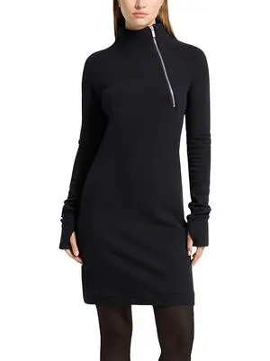 MARCELLA Alani Sweater Dress - Black