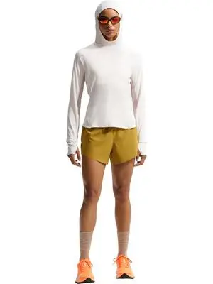 Nike Dri-fit Mid-rise Brief-lined Trail Running Shorts - Green