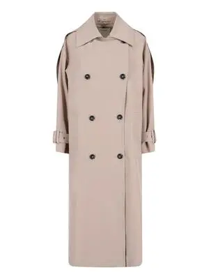 Sportmax Maxi Water-repellent Trench - Beige