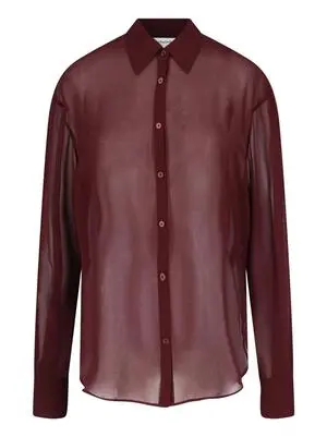 THE FRANKIE SHOP Peri Shirt - Red