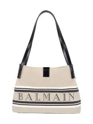 Balmain Small Tote Bag - White