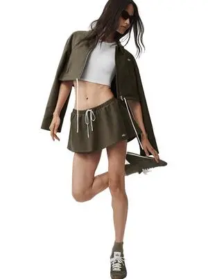 Alo Yoga Low-rise Micro Skirt - Olive Tree