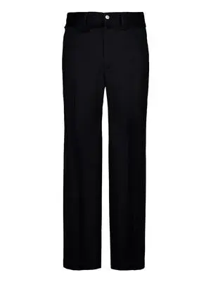 MAISON MARGIELA Virgin Wool-blend Trousers - Black