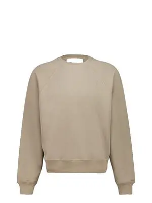 AMI Paris Cotton De Coeur Sweatshirt - Beige
