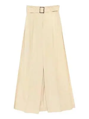Karl Lagerfeld Pleated Trousers - Neutrals