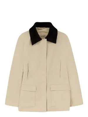 TOTEME Organic Cotton Country Jacket - Beige