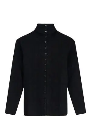 TOTEME Viscose Blend Cardigan - Black