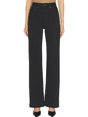 Saint Laurent 70's Flare Leg Jeans - Old Black