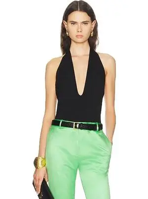 SANS FAFF Cross Bamboo Bodysuit - Black