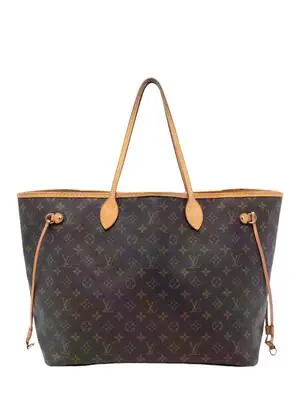 LOUIS VUITTON 2011 Monogram Neverfull Gm Tote Bag - Brown
